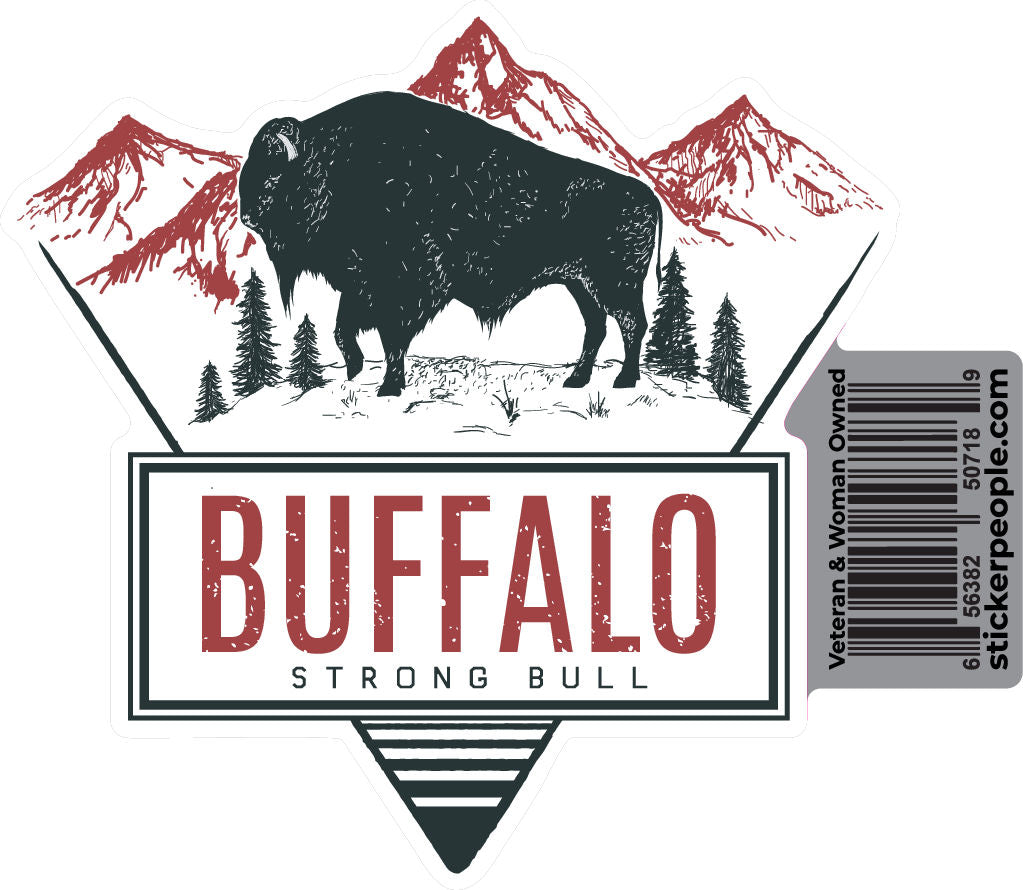 Wholesale Bison & Buffalo Stickers | Stickers for Resellers & Profit ...
