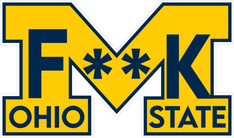 OSU vs Michigan Rivalry | Sticker People