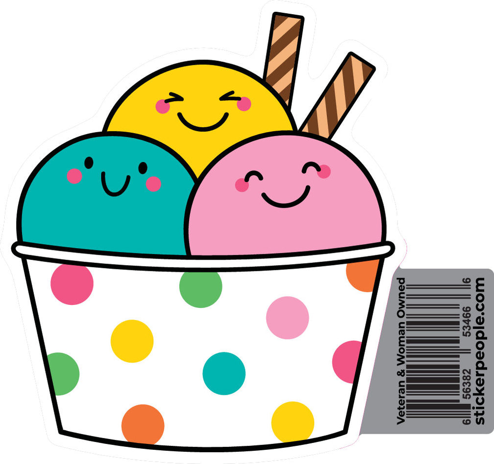 Icecream | Icecream Stickers | Sticker People | Sticker People