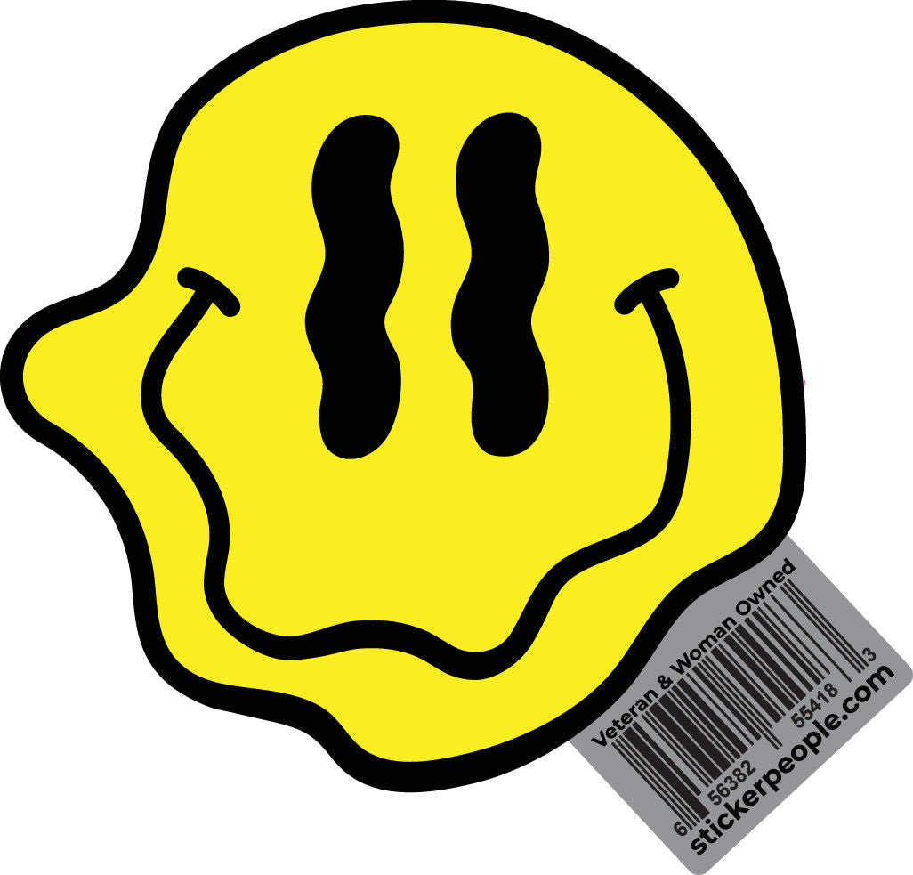 Warped Smiley Face | Sticker People